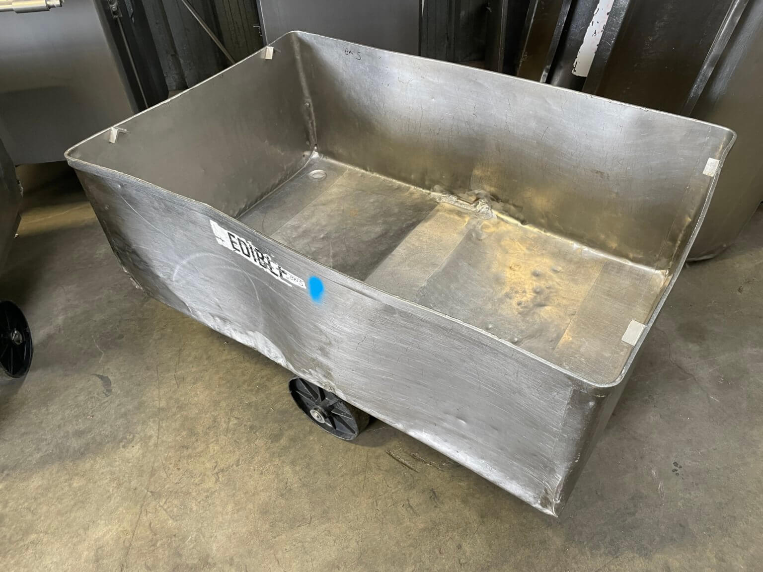 Stainless Bins | PC Machinery Ltd