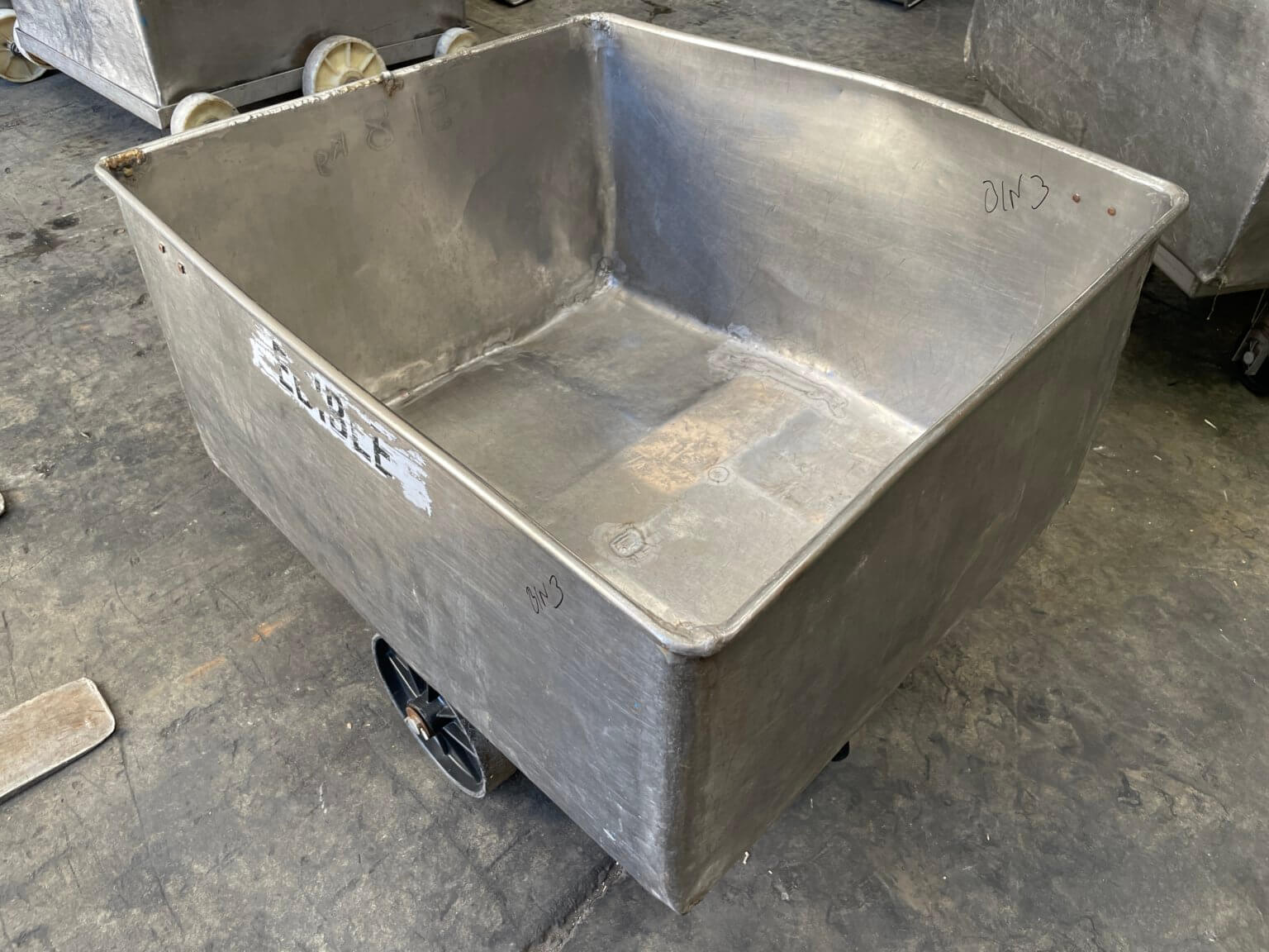 Stainless Bins | PC Machinery Ltd