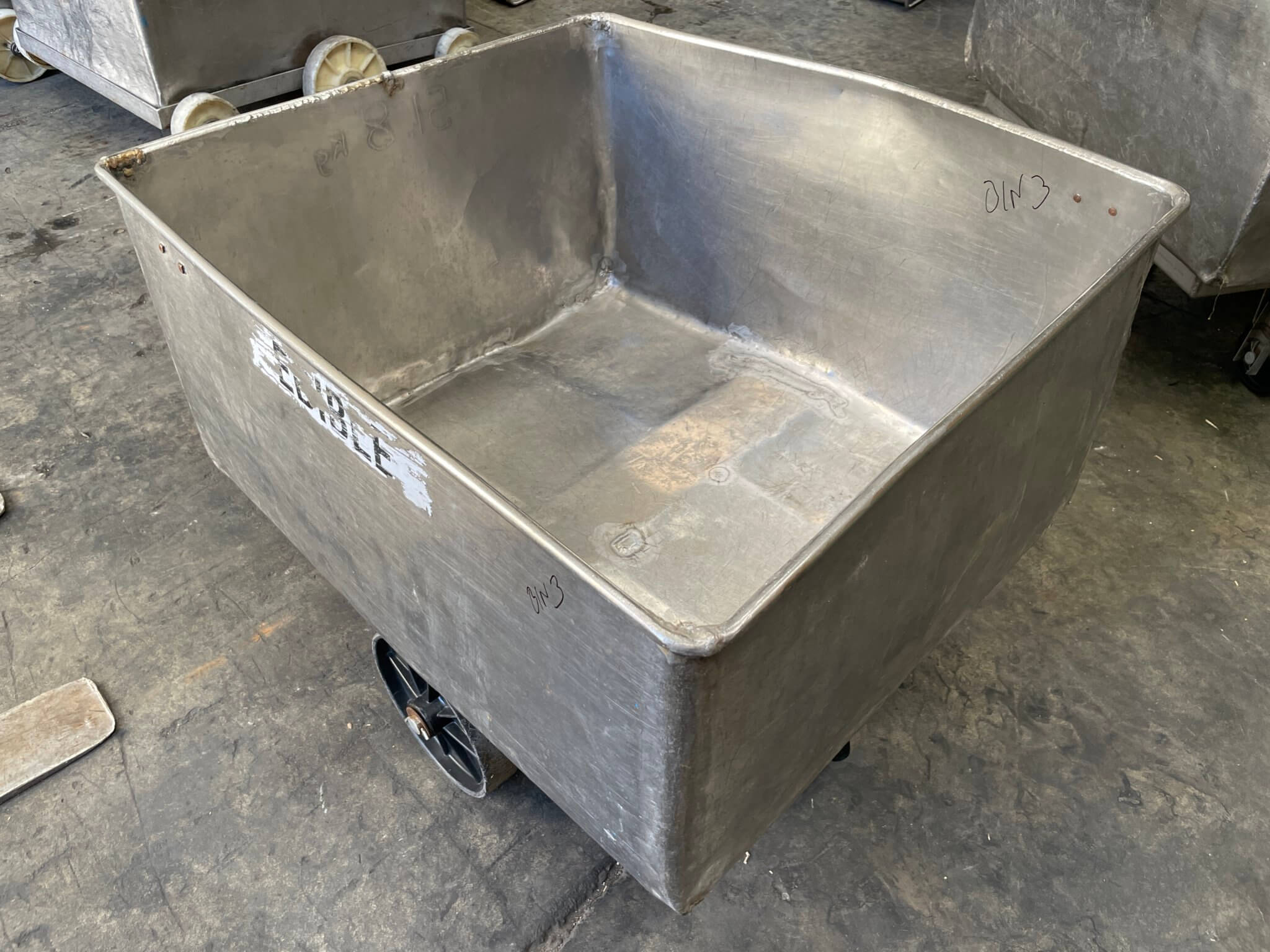 Stainless Bins | PC Machinery Ltd