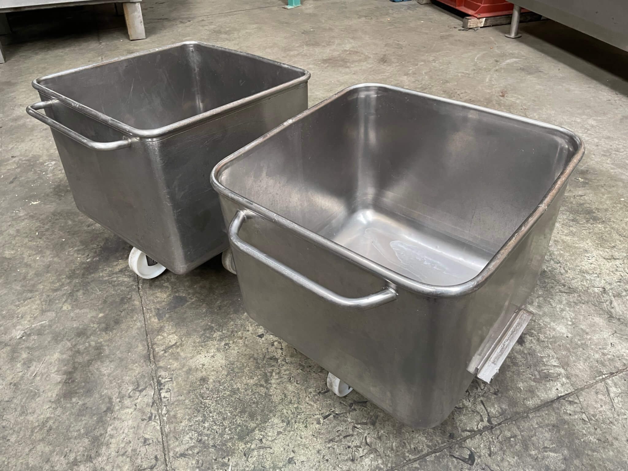 Stainless Bins | PC Machinery Ltd